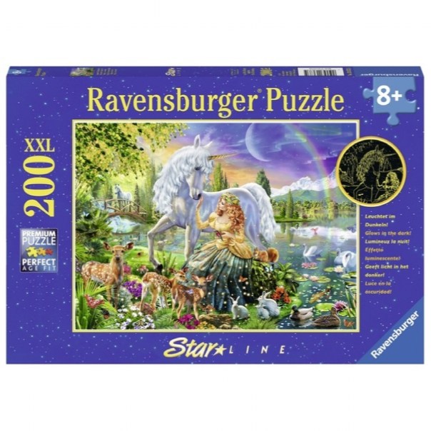 Ravensburger puzzle (slagalice) - Svetleći jednorog