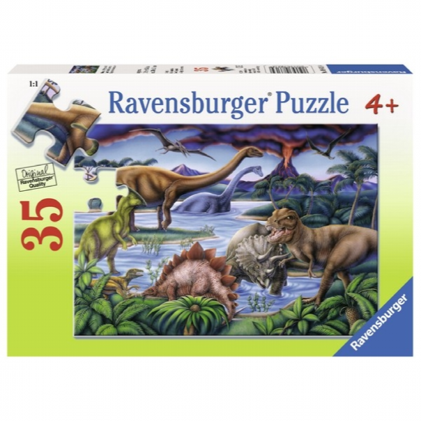 Ravensburger puzzle (slagalice) - Igralište za Dinosauruse