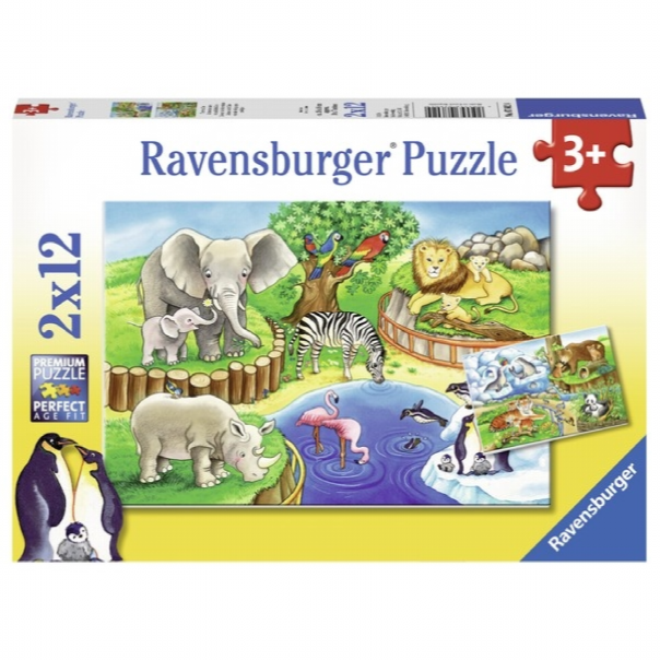 Ravensburger puzzle (slagalice) - Zoo vrt