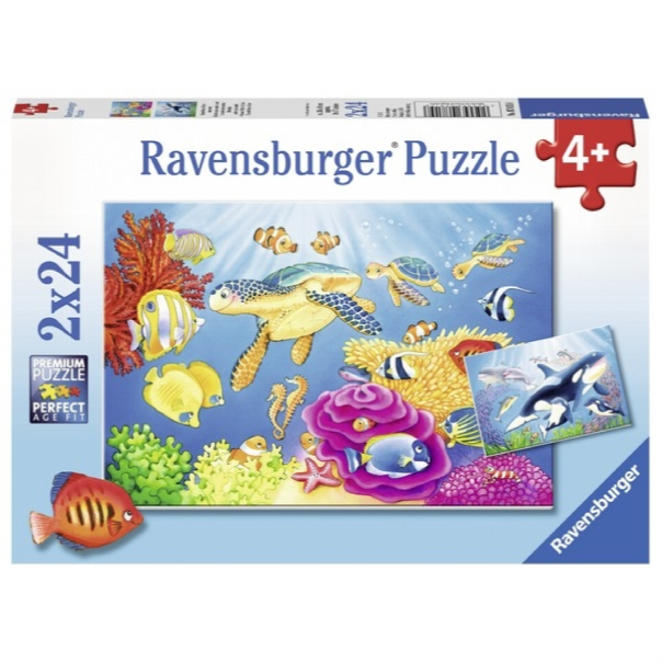 Ravensburger puzzle (slagalice) - Družina ispod mora