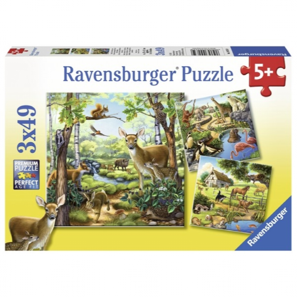 Ravensburger puzzle (slagalice) - Životinje u prirodi