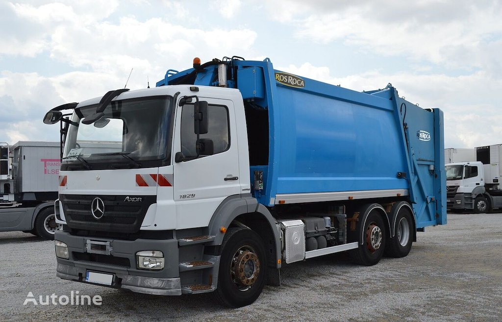 Mercedes-Benz AXOR 2629 2529 Lifting Steering Axle Euro 5 Very well maintained kamion za smeće