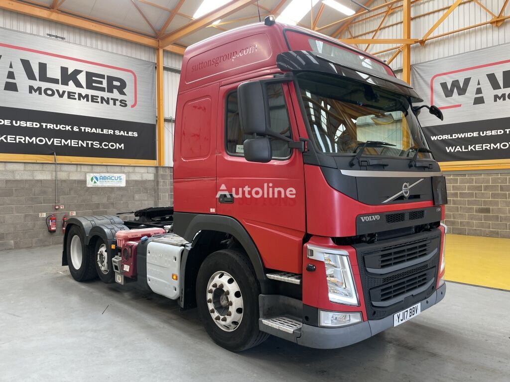 Volvo FM 450 GLOBETROTTER *EURO 6* ADR SPEC 6X2 TRACTOR UNIT – 2017 – tegljač