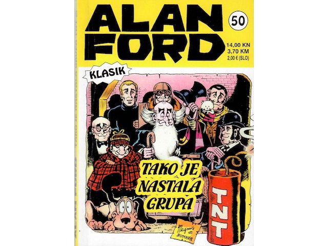 ALAN FORD STRIP AGENT KLASIK 50 - ORIGINAL - RETKO!!!