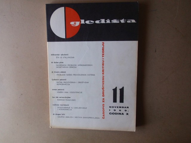 GLEDIŠTA 11 / 1969