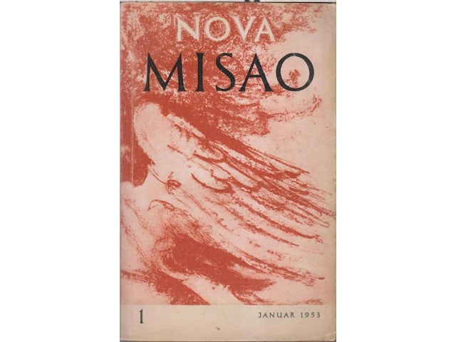 NOVA MISAO 1/1953 - kolekcionarski, 1953.
