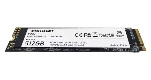 PATRIOT SSD M.2 NVMe 512GB Patriot P300 1700MBs/1100MBs, P300P512GM28