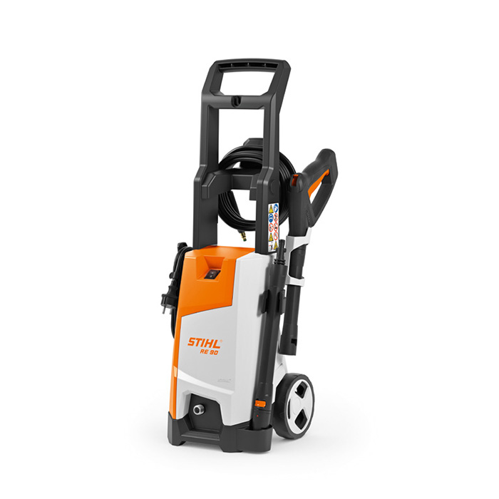 RE 90, STIHL Aparat za pranje visokim pritiskom, 1.8 kW, 230 V, 10-100 bara, 520 L/sat, 40 °C, 9.8 kg