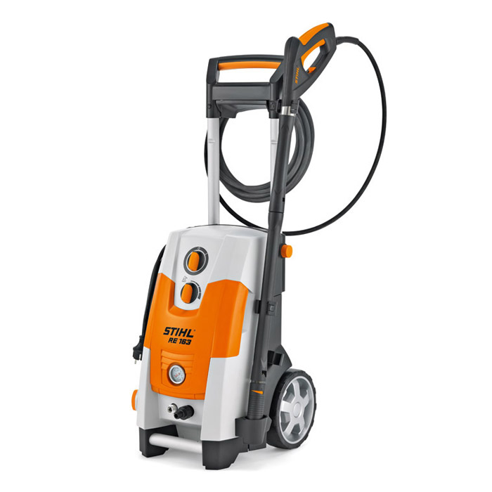 RE 163, STIHL Aparat za pranje visokim pritiskom, 3.3 kW, 230 V, 10-150 bara, 650 L/sat, 60 °C, 27.7 kg