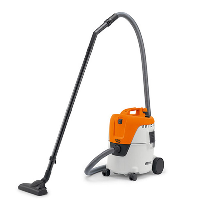 SE 62, STIHL Usisivač 1400 W, 230 V, -210 mbar, protok 3600 L/min, 7.5 kg