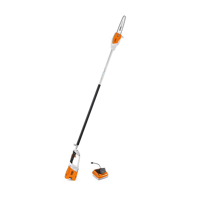 HTA 65, STIHL AKU rezač visokih grana, dužina 240 cm, mač 30 cm, lanac 1/4 inča PM3, 3.1 kg