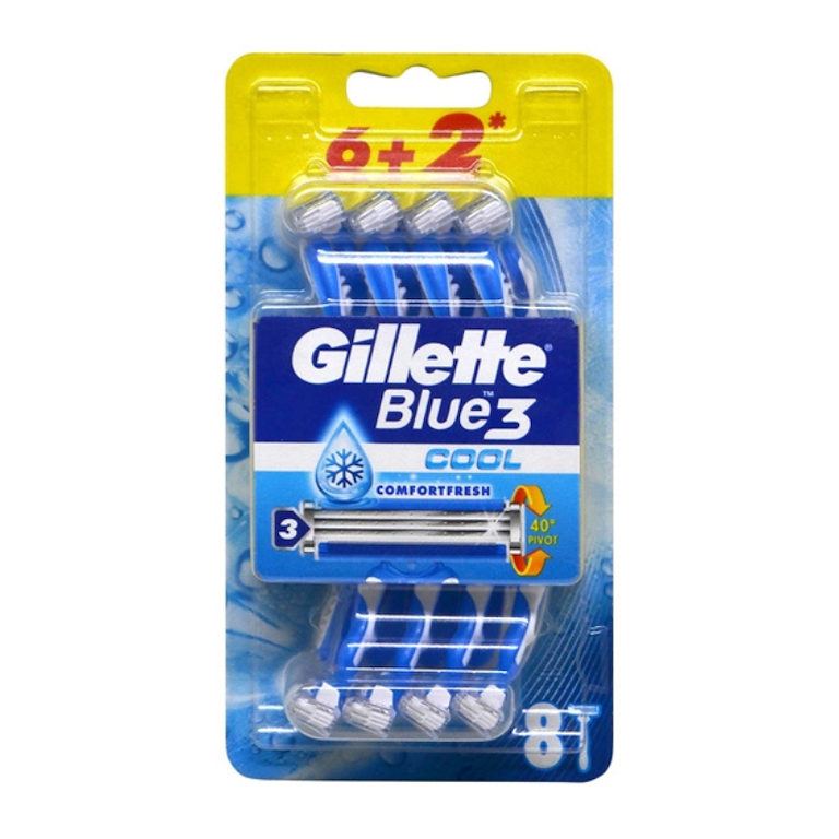 Brijac Gillette Blue3 6+2