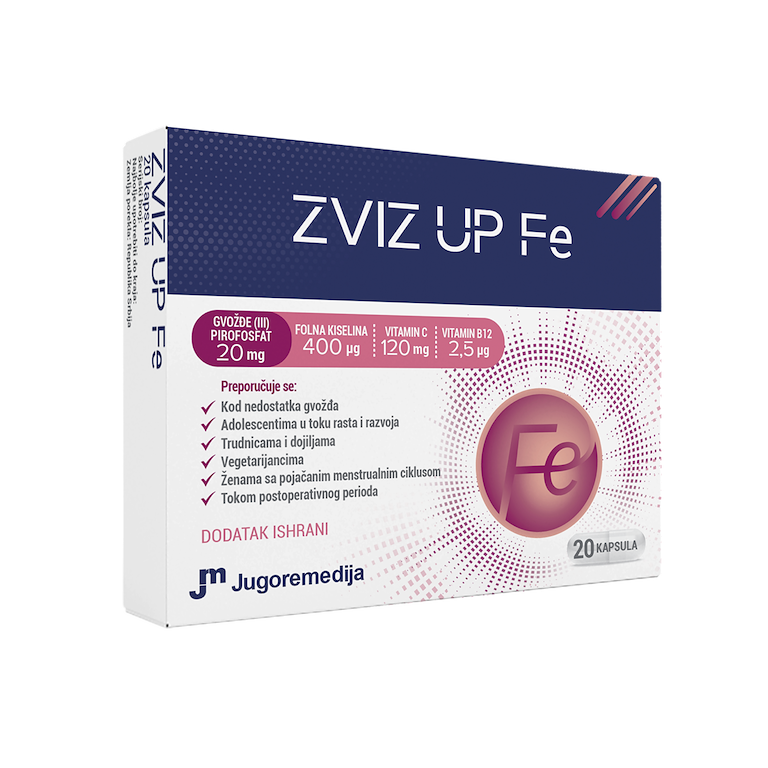 Zviz UP ® Fe 20 kapsula