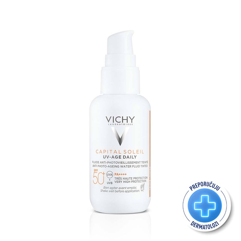 VICHY CAPITAL SOLEIL UV-AGE DAILY TINTED 40ML