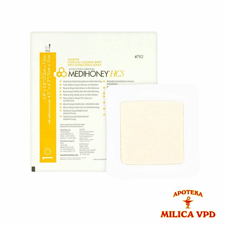 MEDIHONEY HCS SURGICAL 7,2 x 7,2 A1