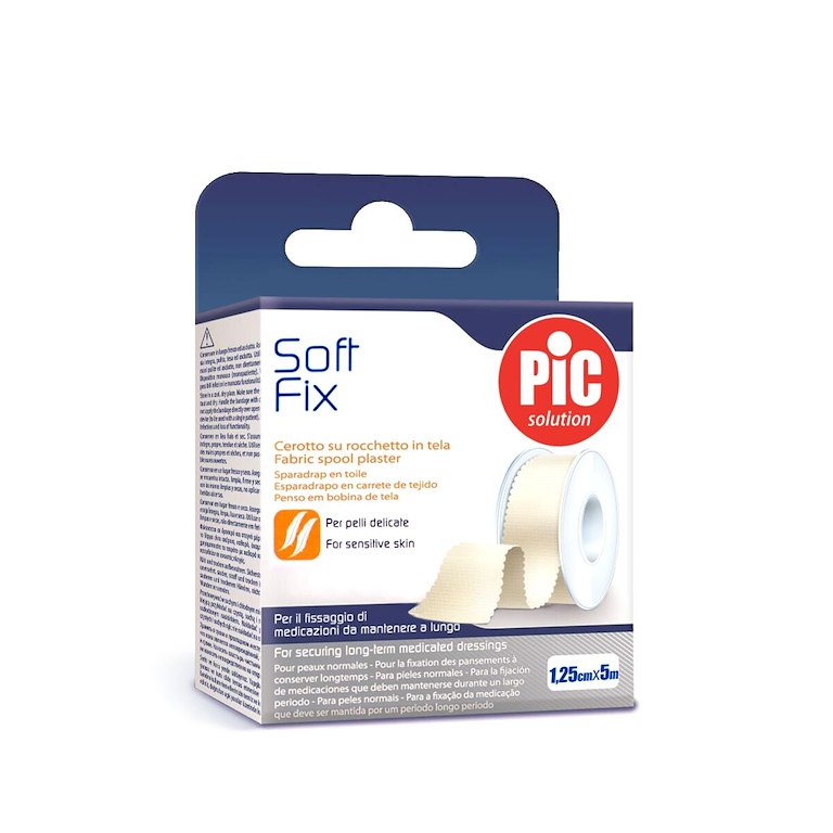 PIC Soft Fix flaster 1,25cmx5m