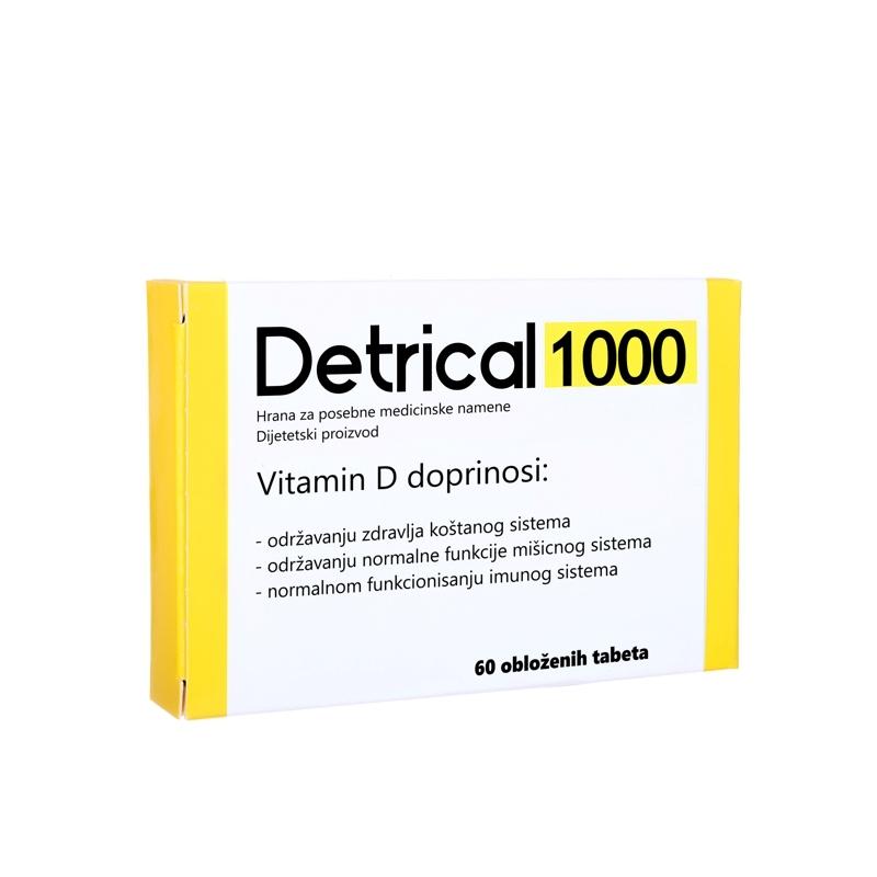 Detrical 1000IU A60 tableta