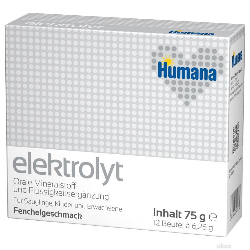 Humana elektroliti komorač 75gr A12