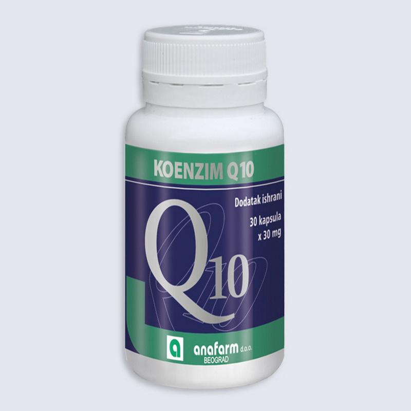 Koenzim Q10 kapsule 30×30 mg