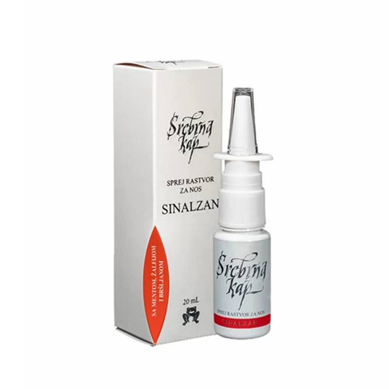 Srebrna kap SINALZAN kapi za nos 20ml