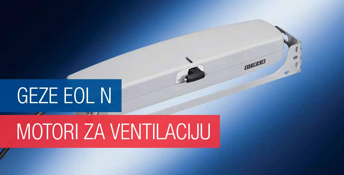 GEZE EOL N MOTORI ZA VENTILACIJU