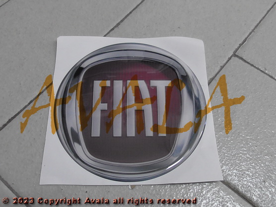 Stiker okrugli 120mm "Fiat" *10903896*
