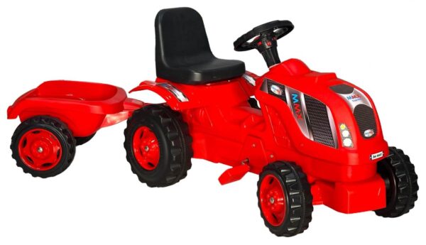 Traktor sa prikolicom 010282 – crveni