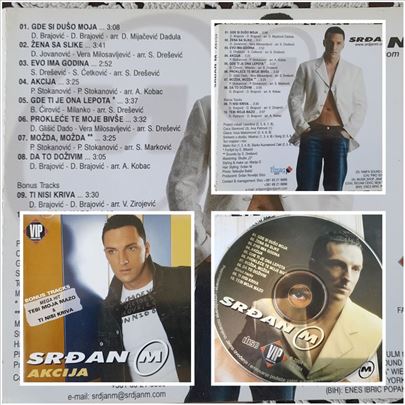 CD Srđan M, album - Akcija