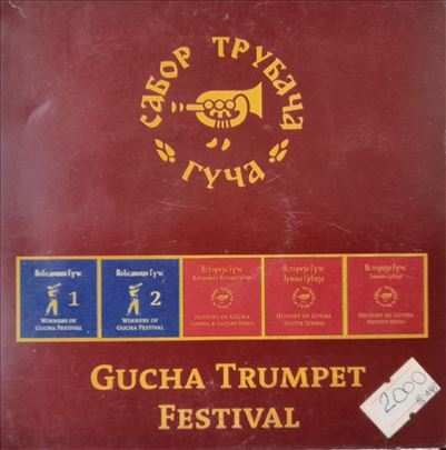 5 CD Sabor trubača Guča - Gucha Trumpet Festival