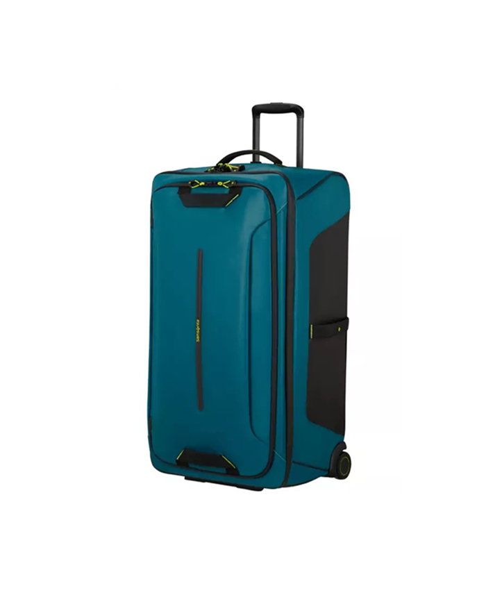 KOFER ECODIVER-DUFFLE/WH 79/29 PETROL BLUE/LIME TROLLEY Samsonite