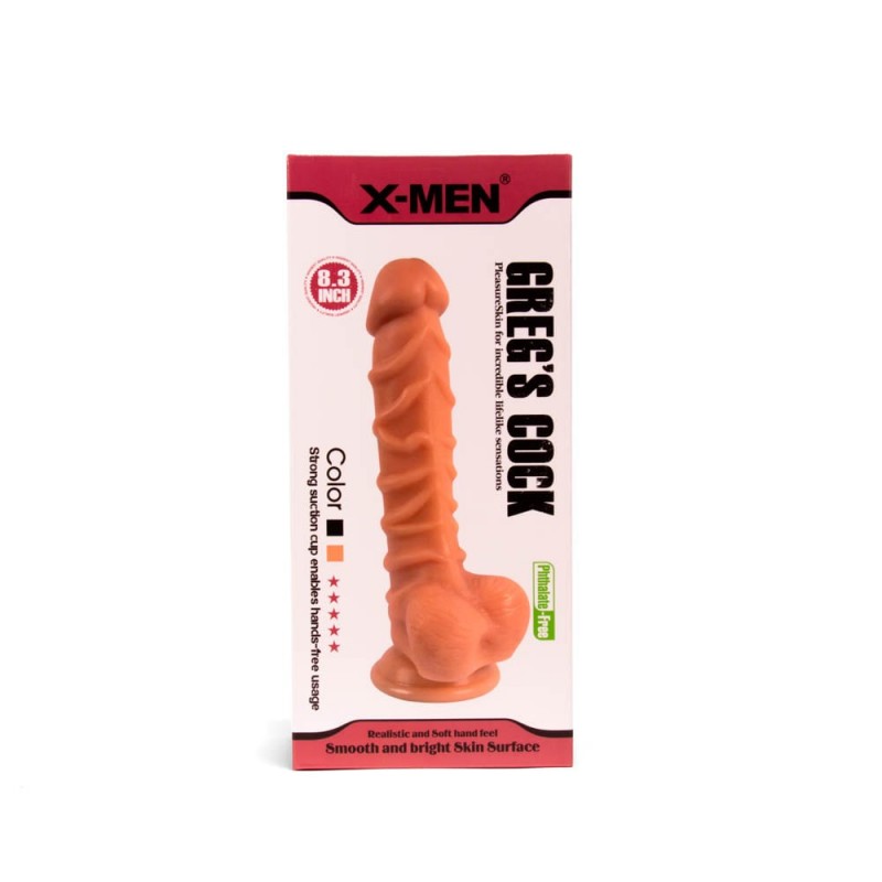 X-MEN Gregg’s 8.3 inch Cock Flesh XMEN000043 / 6769