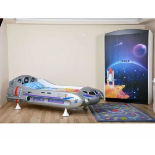 Auto krevet SPACE SHIP FULL LED