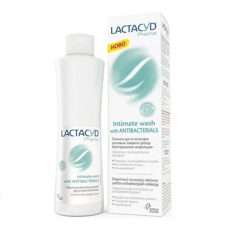 Lactacyd antibakterijska intimna kupka 250ml