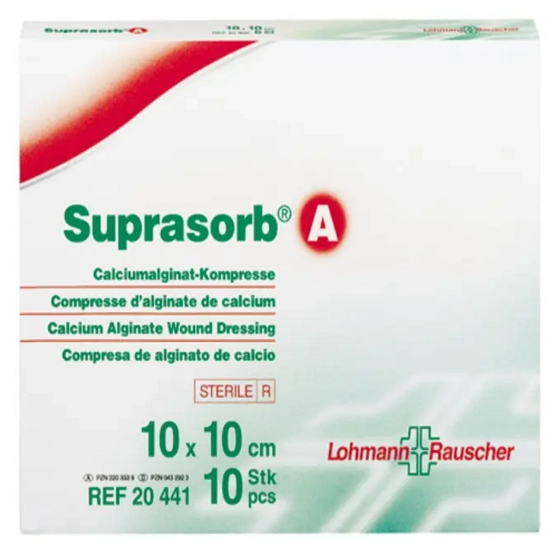 Suprasorb A sa kalcijum alginatom 10×10 A1