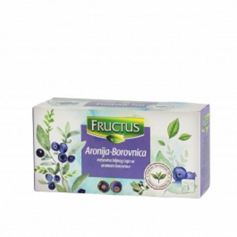 Fructus čaj aronija i borovnica A20 kesica