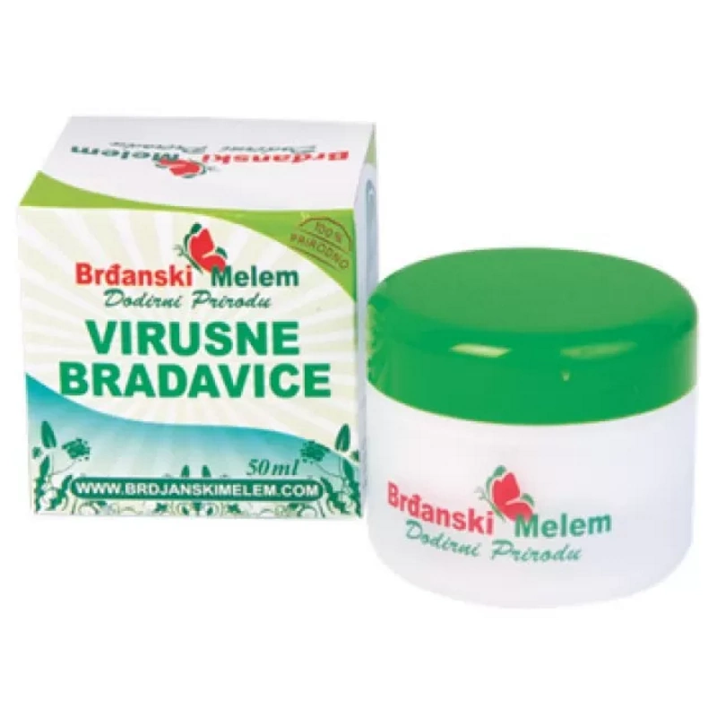 Brđanski melem protiv virusnih bradavica 50 ml