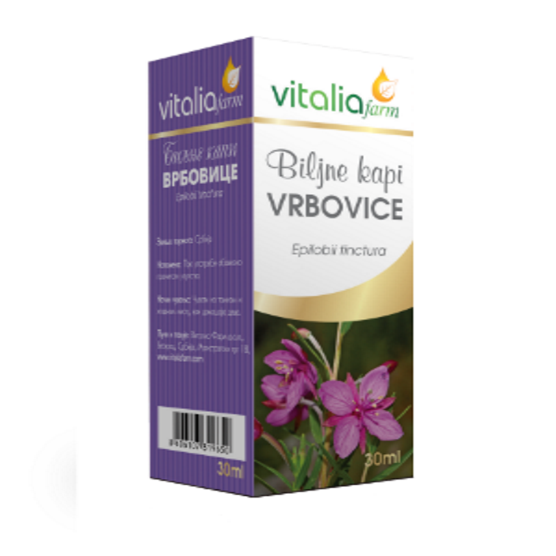 Biljne kapi vrbovice 30 ml