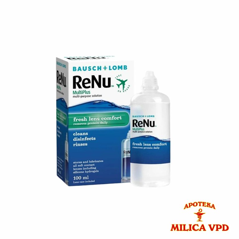 ReNu MultiPlus rastvor za meka sočiva 120 ml