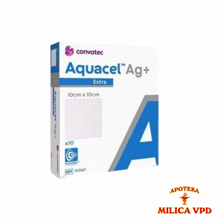 Aquacel Ag+extra 10×10 A1