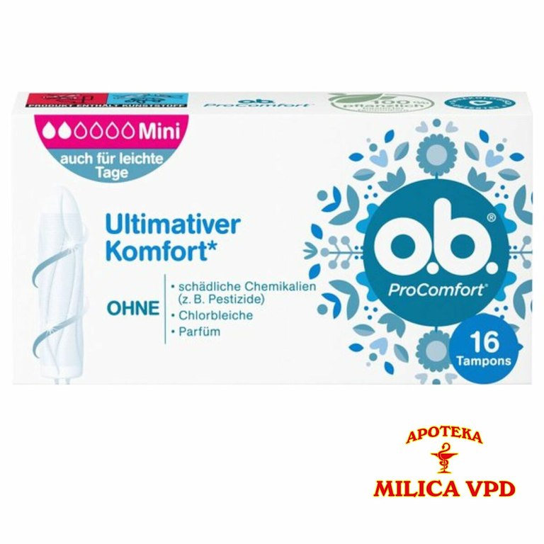 O.B. procomfort mini tamponi A16