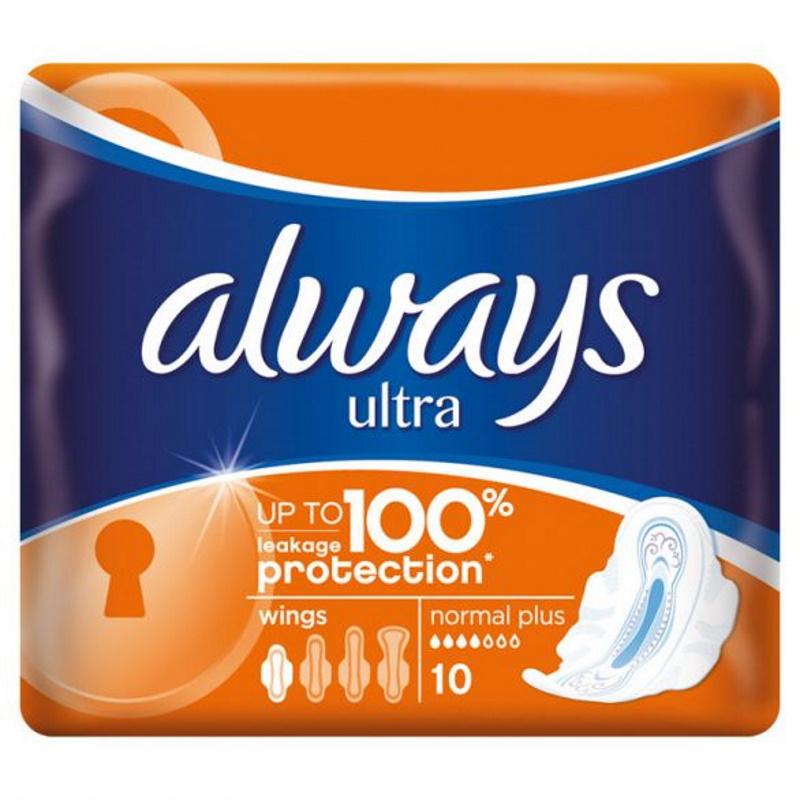 Always ultra normal plus higijenski ulošci A10