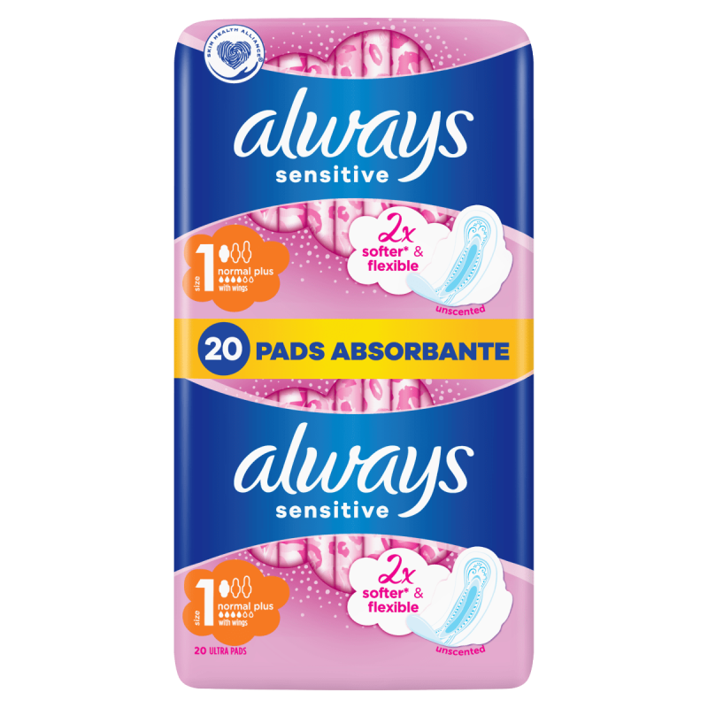 Always ultra sensitive normal plus duo A20