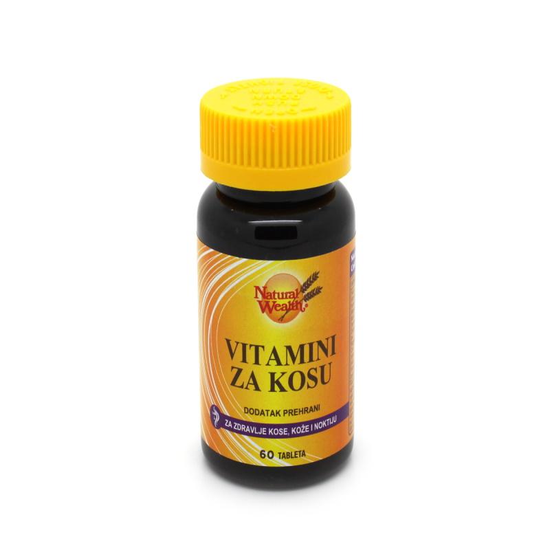 Natural Wealth Vitamini za kosu A60