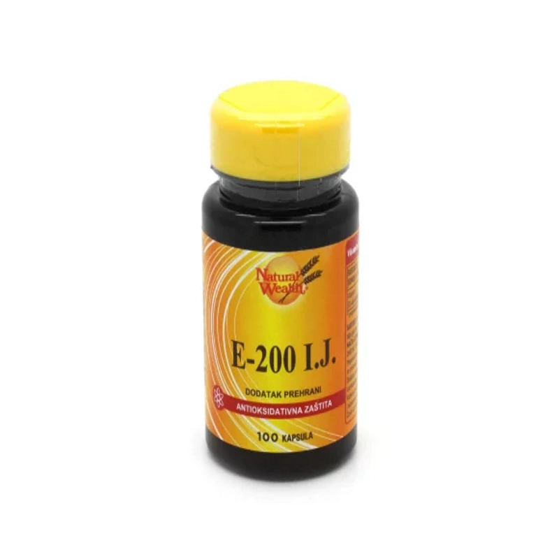 Natural Wealth Vitamin E-200 IJ A100