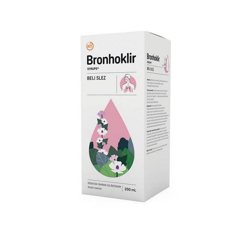 Bronhoklir beli slez 200 ml
