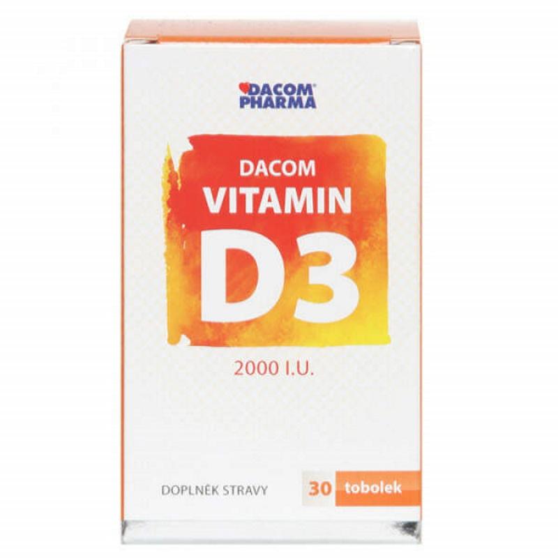 Dacom Vitamin D3 2000 iu sa inulinom A30