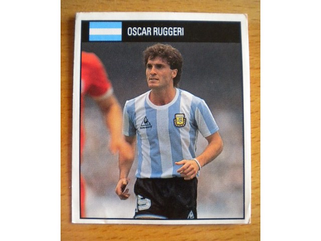 World Cup 1990-Oscar Ruggeri (Orbis)