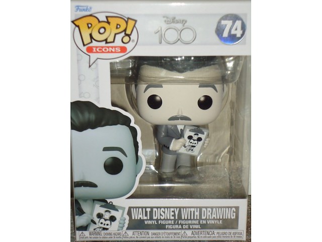 Funko POP! Disney 100 - Walt Disney with Drawing