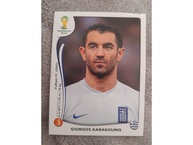 Fifa 2014, Brazil, Panini, #213