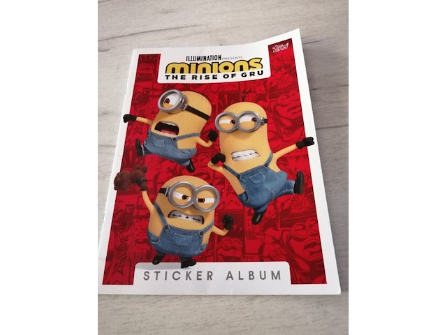 Album za sličice - Minions The Rise Of Gru